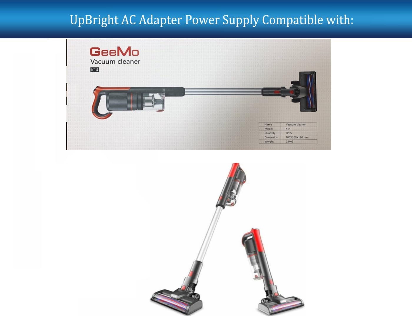 Mua UpBright 26.5V AC/DC Adapter Compatible with GeeMo G201 21Kpa K14 ...
