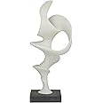 Amazon.com: Deco 79 Polystone Abstract Decorative Sculpture Home Decor ...