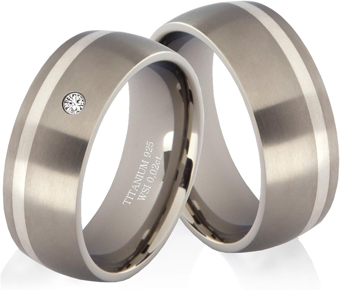 frencheis Titanringe Verlobungsringe Eheringe Trauringe Hochzeitsringe ...