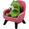 Amazon.com: Refintural Miniature Frog Figurines Statue - Cute Frog ...