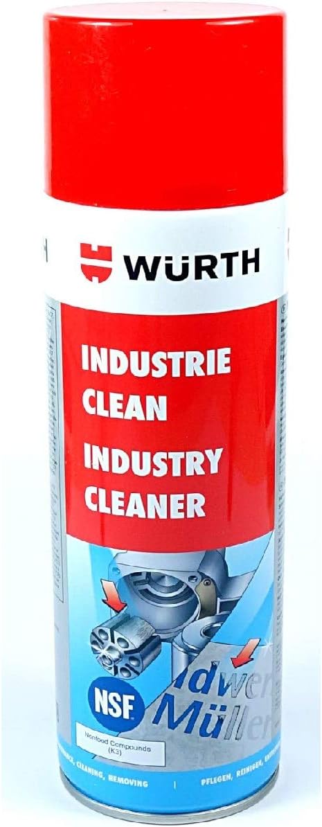 Würth Industry Cleaner, 500ml: Amazon.es: Coche y moto