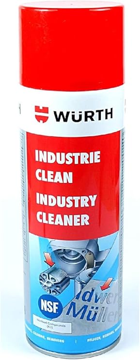 Wurth 893140 Industry Cleaner, 500ml: Amazon.co.uk: Car & Motorbike