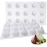 Amazon.com: AFINSEA 3D Apple Shape Silicone Baking Mold for Mousse Cake ...