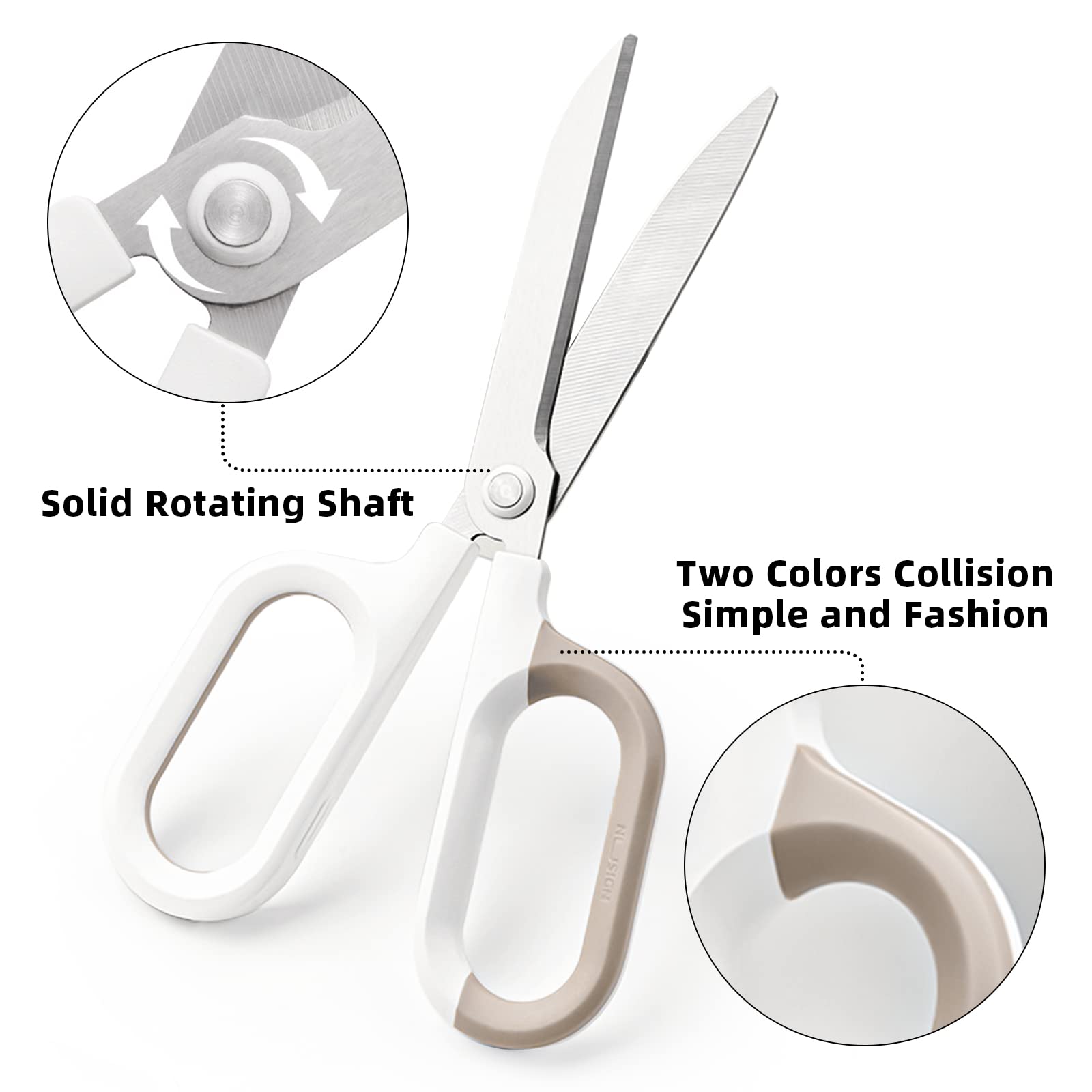 Mua Multipurpose Scissors, Comfort-Grip Handles Sharp Scissors for ...