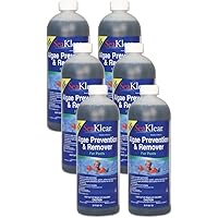 Amazon.com: SeaKlear 6 Pack 90-Day Algae Prevention & Remover 32oz ...