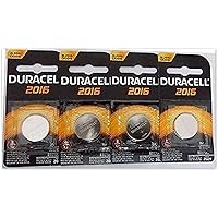 Amazon.com: Duracell DL2016 CR2016 DL2016B Coin Type 3 Volt Lithium ...