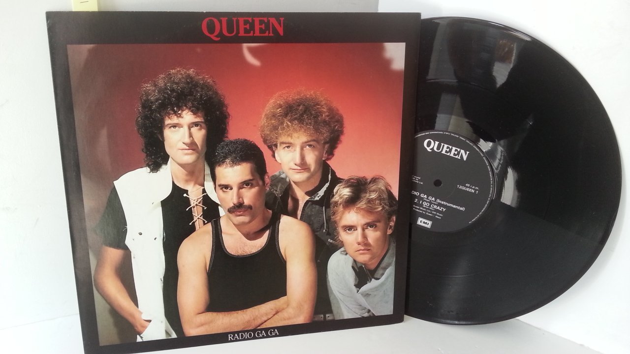 QUEEN radio ga ga, 12 inch single, 12 QUEEN 1: Amazon.co.uk: Music