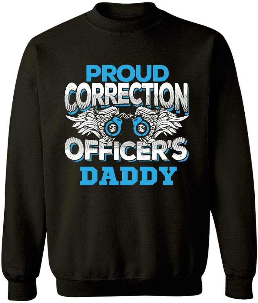 Correction Officers Daddy Law Enforcement Family Blue Silver Artwork ...