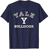 Amazon.com : Yale Bulldogs Apparel Outline Navy Officially Licensed ...