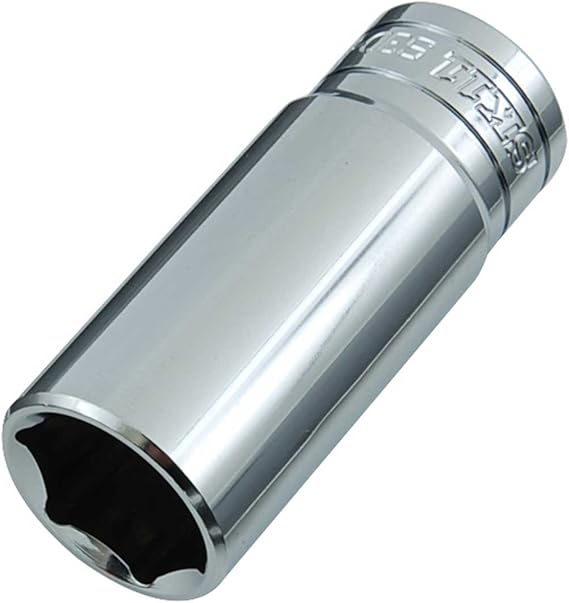 Amazon | SK11 六角ディープソケット 差込角 9.5mm (3/8インチ) 19mm S3D-19 | DIY・工具・ガーデン