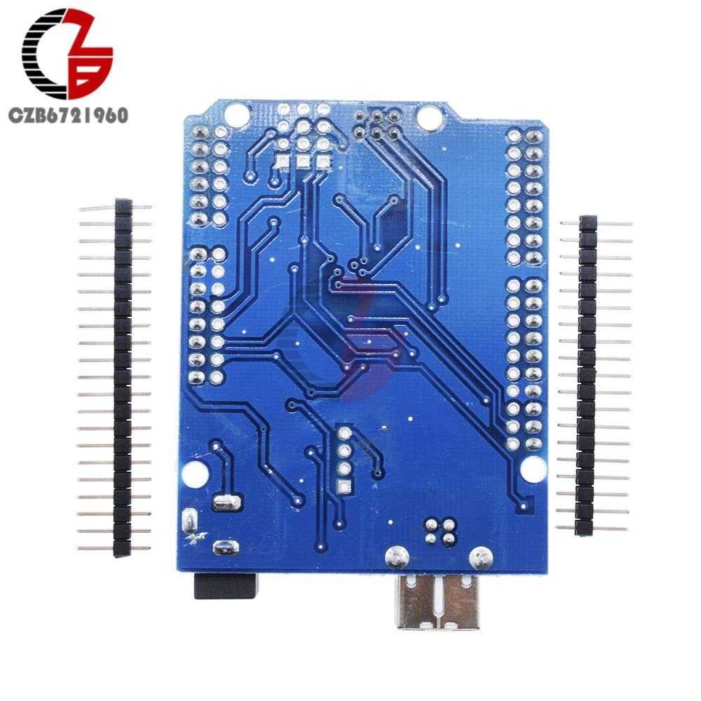 Wiring & Connecting Gimax UNO R3 Mini USB Compatible Board Microcontroller ATmega328P CH340 ...