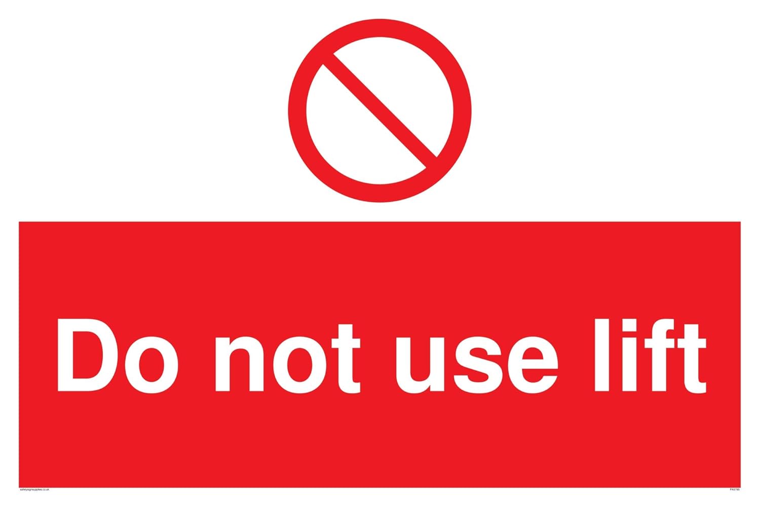 Do Not Use Lift – BigaMart