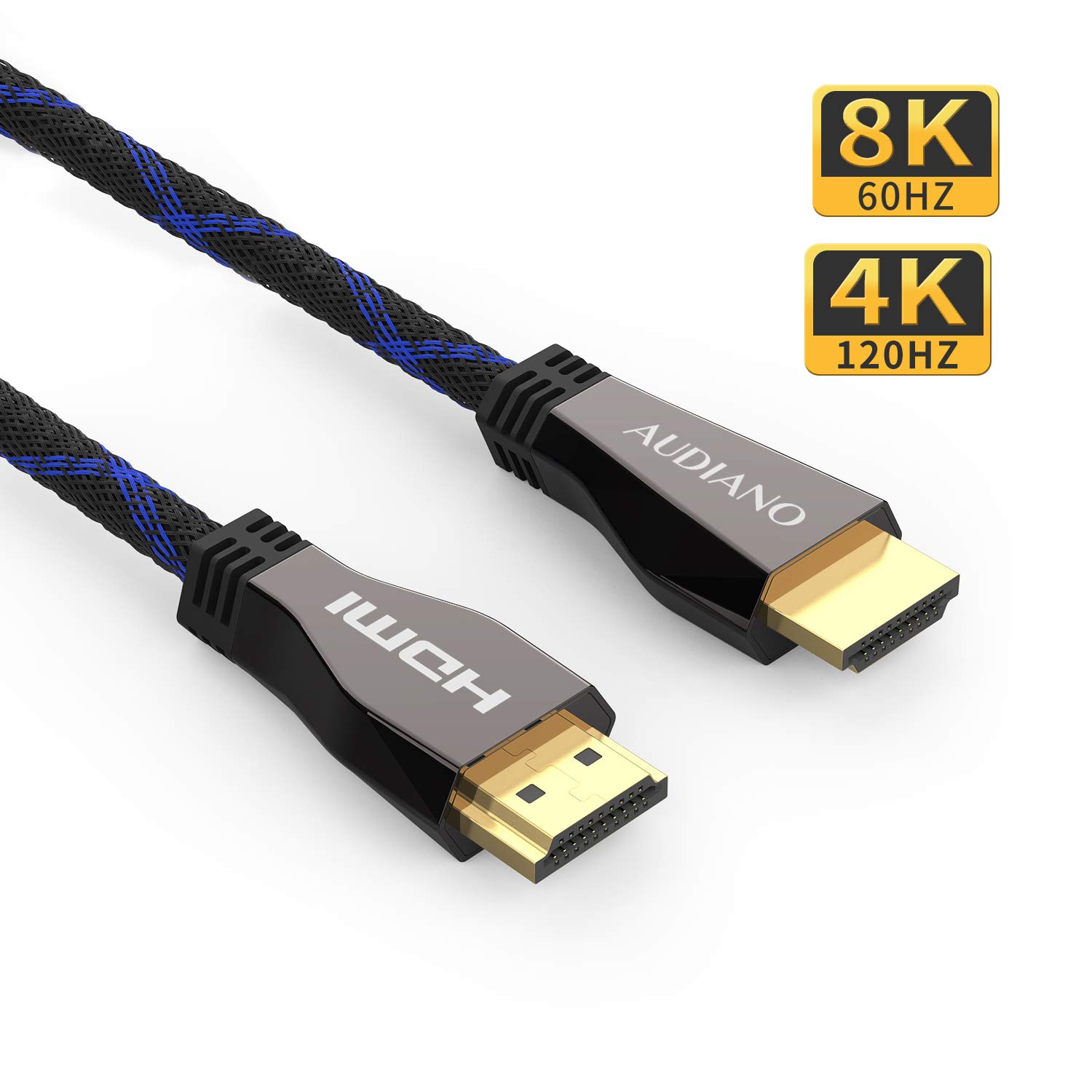 Mua 8K HDMI Cable, AUDIANO 8K HDMI Cable 100% Real 8K, High Speed ...