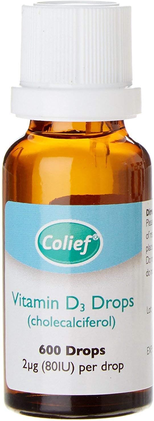 Colief Vitamin D3 Drops | The Sunshine Vitamin for Immune Support ...