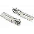 Amazon.com: #5 Zipper Pulls Silver Metal Zipper Pull 25pcs Bulk Heavy ...