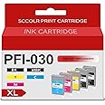 Amazon.com: High Yield PFI030 PFI 030 PFI-030 Ink Cartridge PFI-030MBK PFI-030BK PFI-030C PFI ...