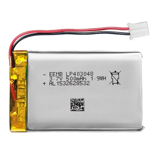 EEMB 3.7V Lipo Battery 500mAh 403048 Lithium Polymer ion Battery ...