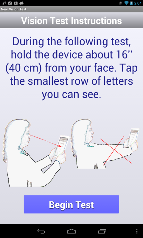 Amazon Reading Glasses Vision Test Appstore For Android