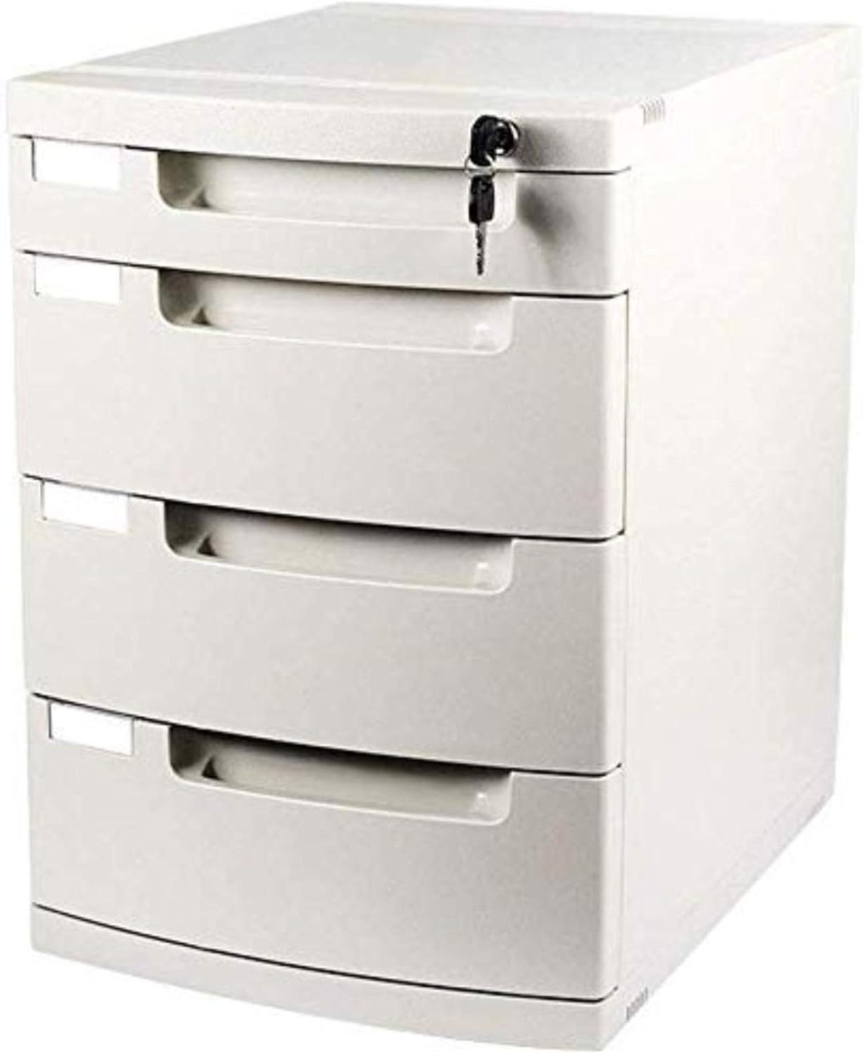 Qazxsw Classeurs diviseurs 4 tiroirs avec Serrure Bureau de Bureau ...