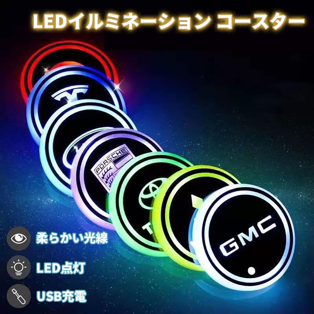 Mua Crown LED Coaster Cup Holder LED Mat Pad Glow LED Coaster ...