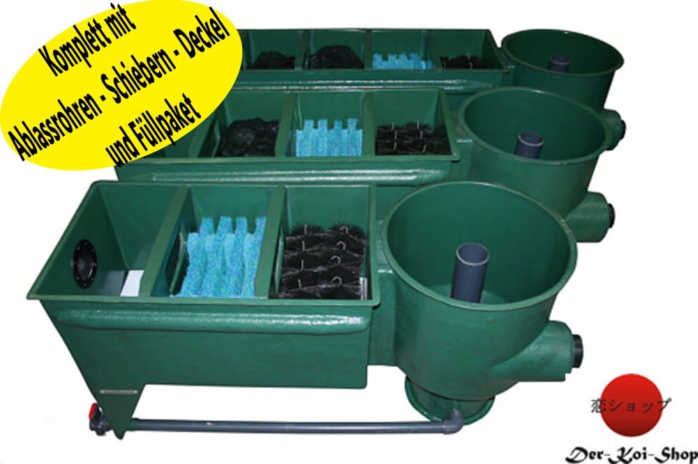 aqualogi Stik Serie Vortex Filtro de 3 Cámara con Relleno del Paquete ...