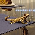 Amazon.com: Lizard Statue, Metal Lizard Figurine Lizard Sculpture ...