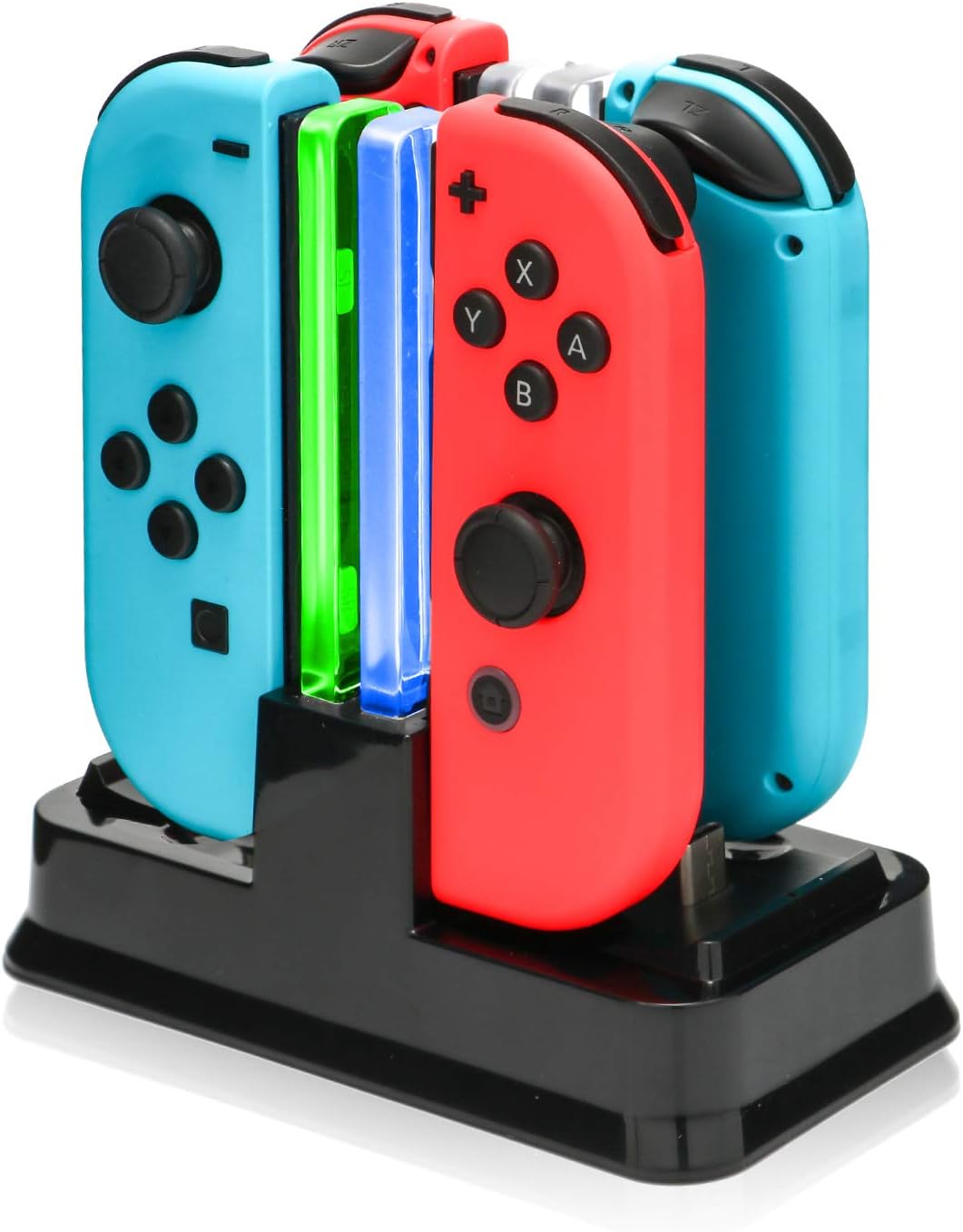 Amazon.com: Controller Charger for Nintendo Switch, Charging Dock Stand ...