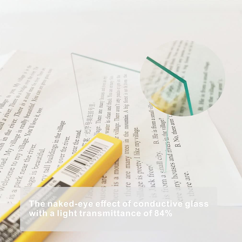 Mua ITO Coated Conductive Glass 10mm×20mm Transparent Indium Tin Oxide ...