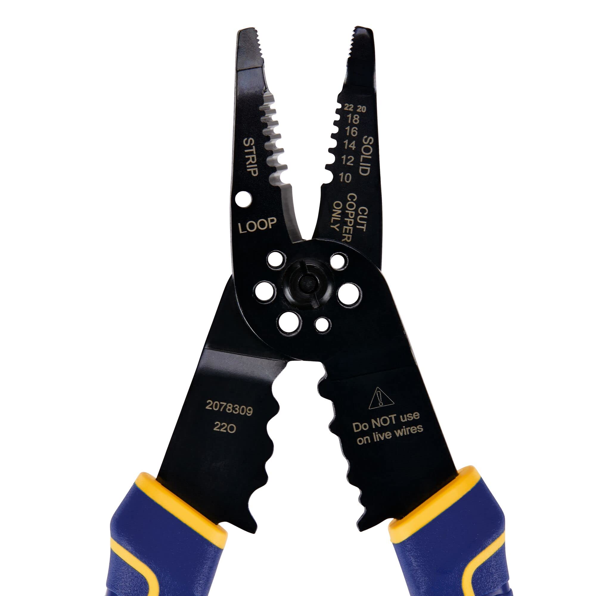 Mua IRWIN VISE-GRIP Wire Stripper, 8 inch, Cuts 10-22 AWG, Plier Style ...