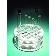 Round Test Tube Rack Hold 24 Tubes up to 20mm: Science Lab Tube Racks ...