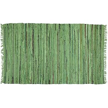 Amazon.com: Zeafeel Chindi Rag Rug, Machine Washable Cotton Reversible ...
