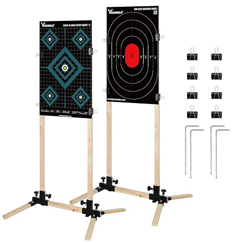Highwild Shooting Stand Base Kit Steel Shooting Stand for Paper Targets ...