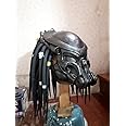 Amazon.com: Remove Mask Celtic Predator Replica Mask Latex Helmet ...
