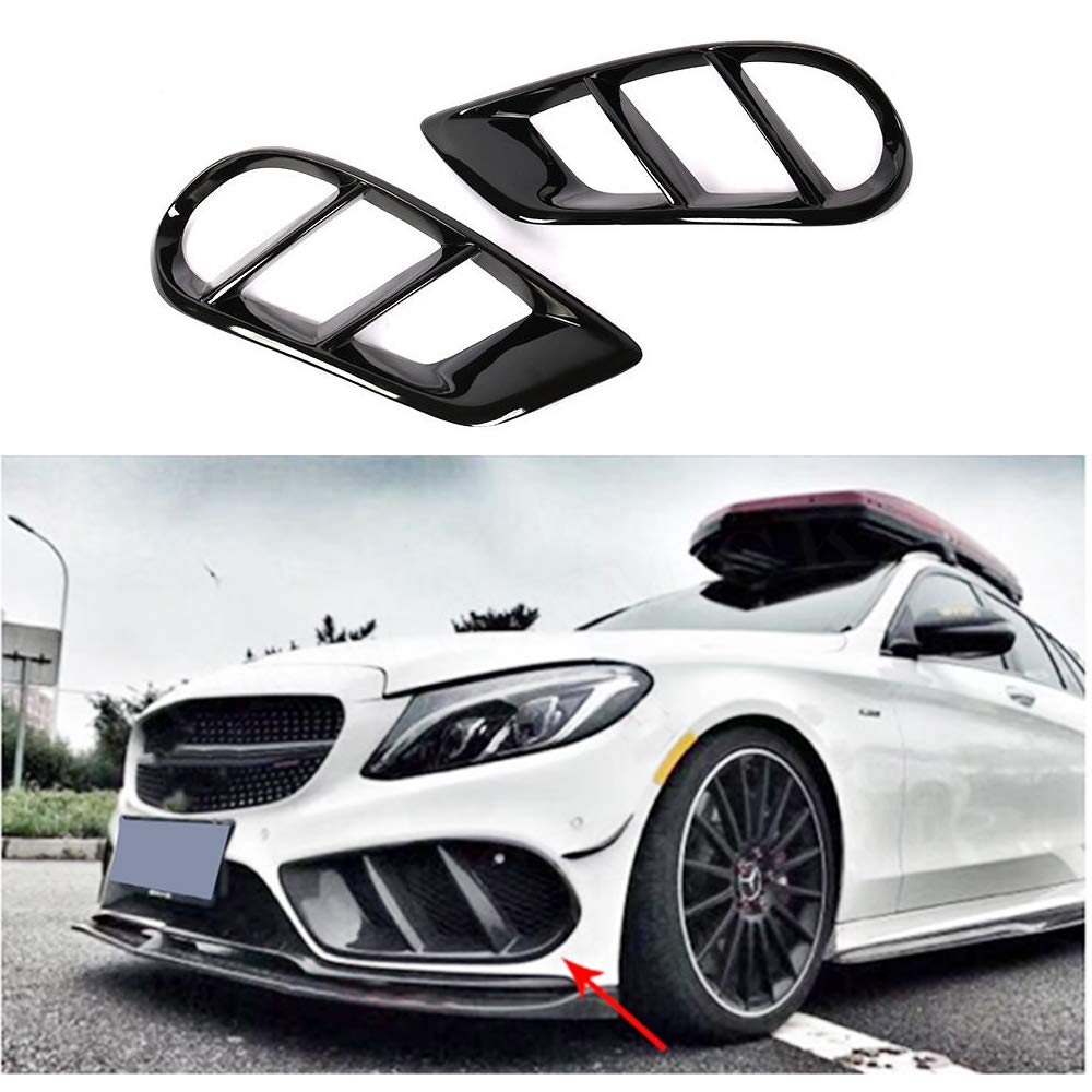Mua MCARCAR KIT W205 Fog Lamp Grill Cover for Mercedes Benz C Class ...