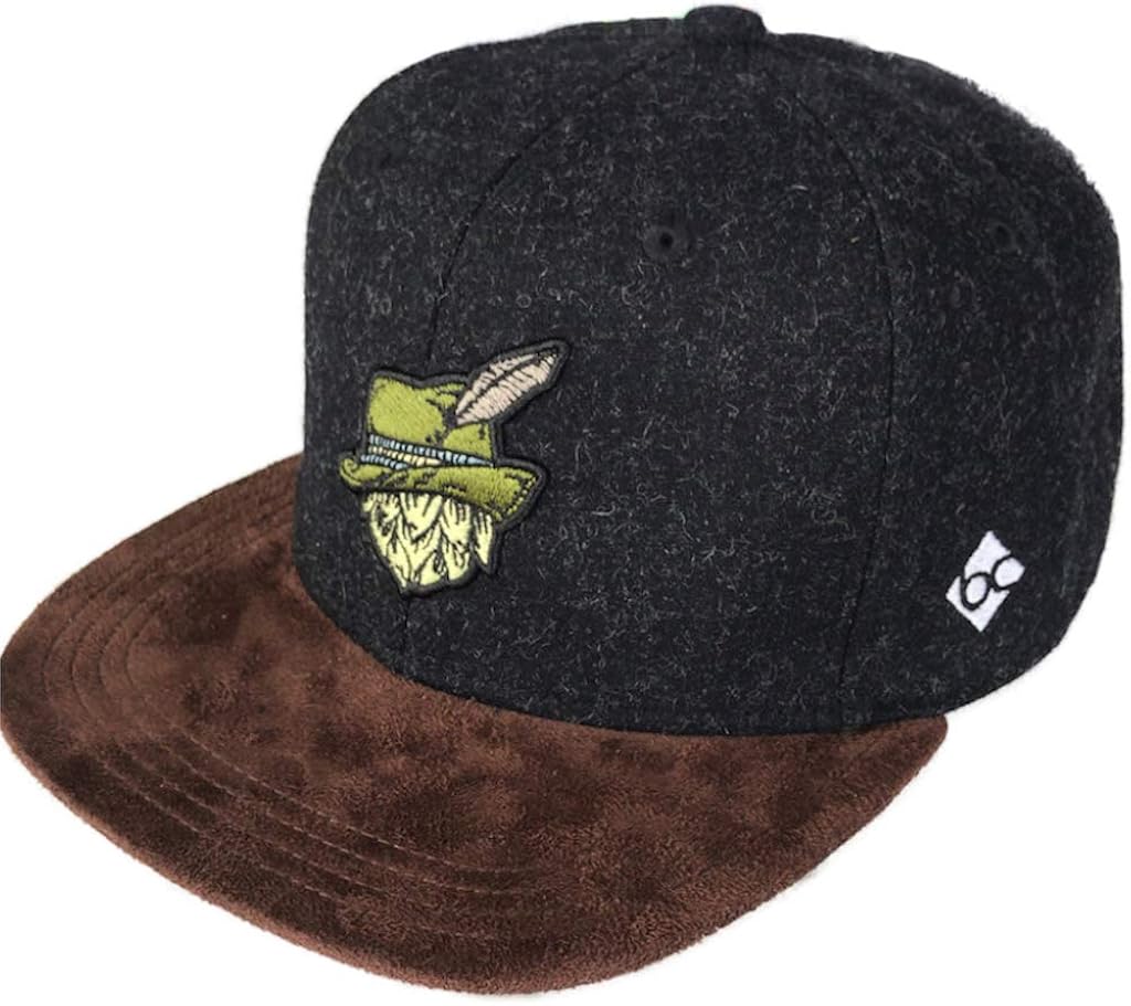 Vollgoas x Bavarian Caps | Hopfen mit Hut 3D-Stickpatch | Snapback ...