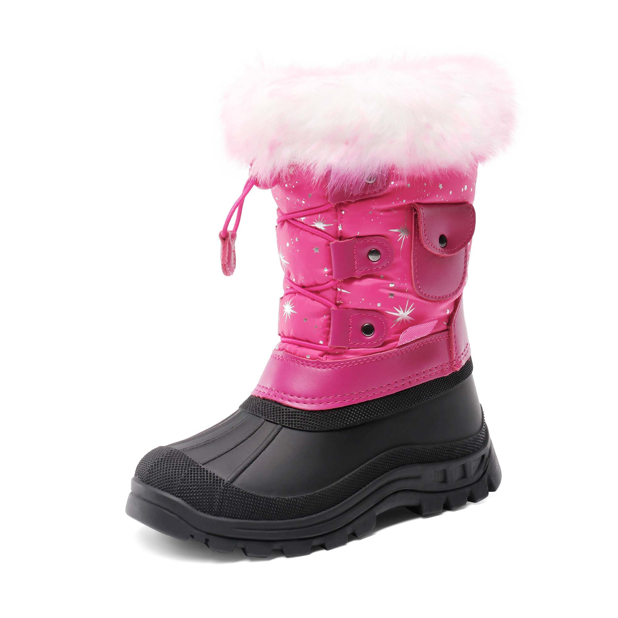 DREAM PAIRS Boys Girls Insulated Waterproof Snow Winter Boots,Size 13 ...
