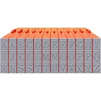 Amazon.com: Mason Row XL-58000 36-Piece Uppercase Alphabet Clickable ...
