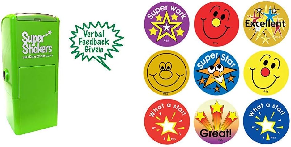 Stamper Solutions Verbal Feedback Given Pre-Inked Stamper &Sticker ...