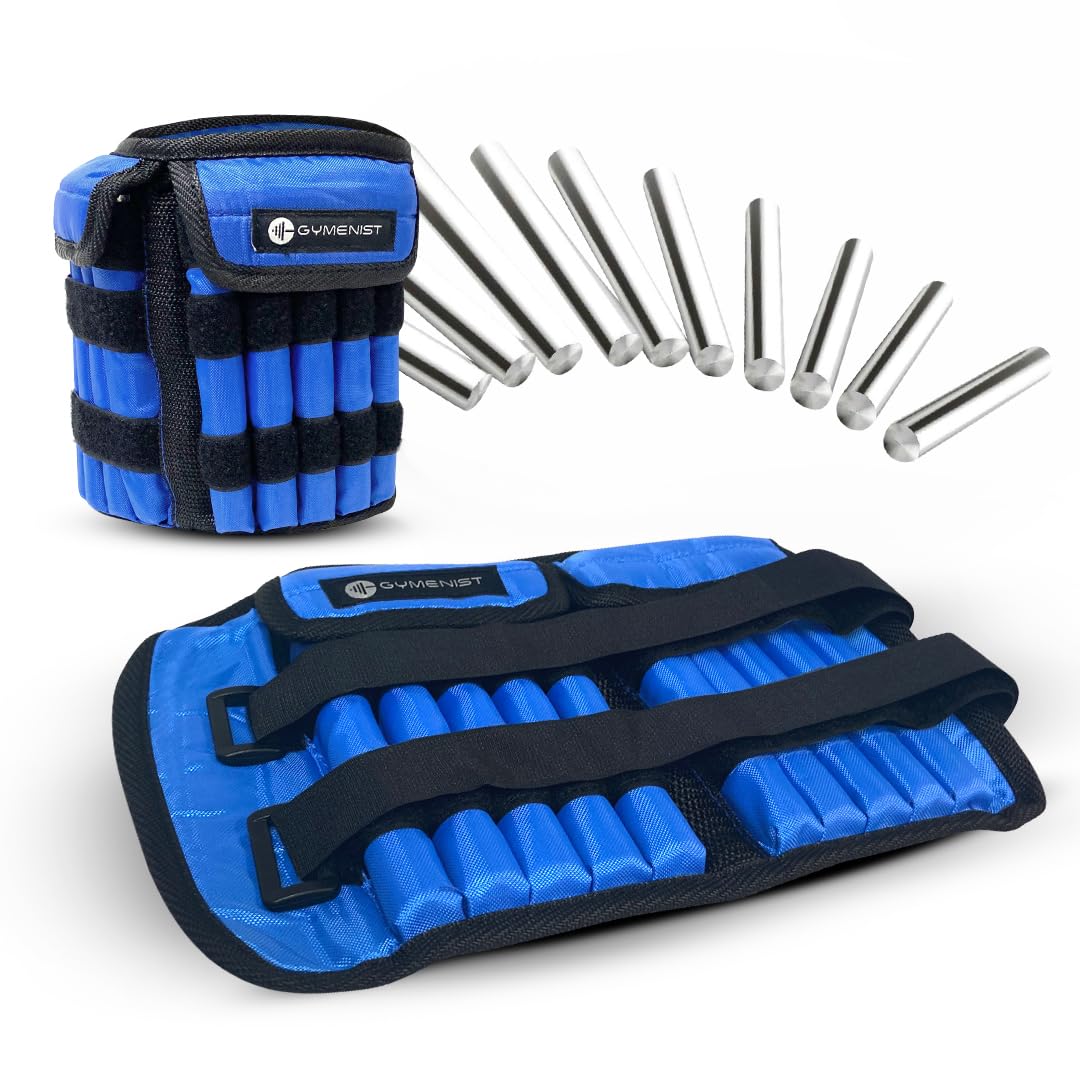 Mua Gymenist Pair Of Adjustable Ankle Weights Can Be Adjusted Easily ...