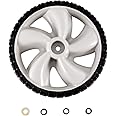 Amazon.com: Arnold 12-Inch Plastic Wheel for Walk-Behind Mowers : Patio ...