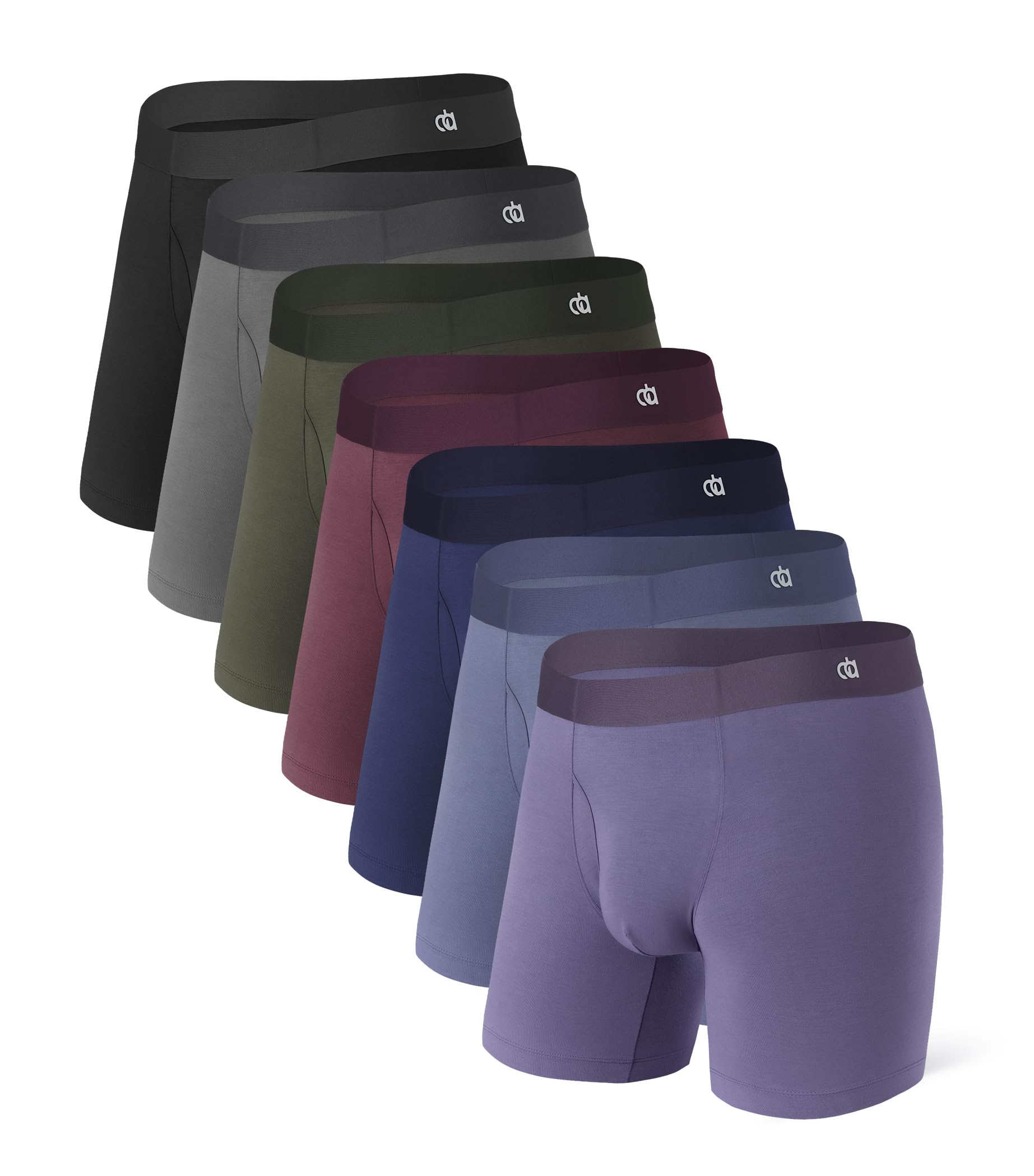 DAVID ARCHY Men's Ultra Soft Underwear Micro Modal Breathable Moisture ...
