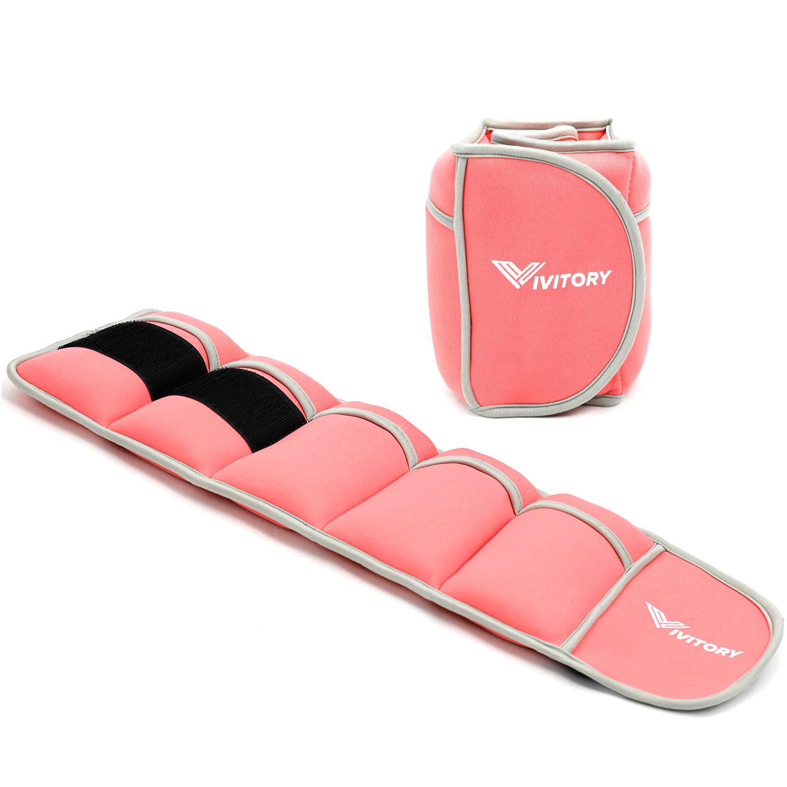 Vivitory Adjustable Ankle Weights for Women & Men, Leg Weights 2 to 10 ...