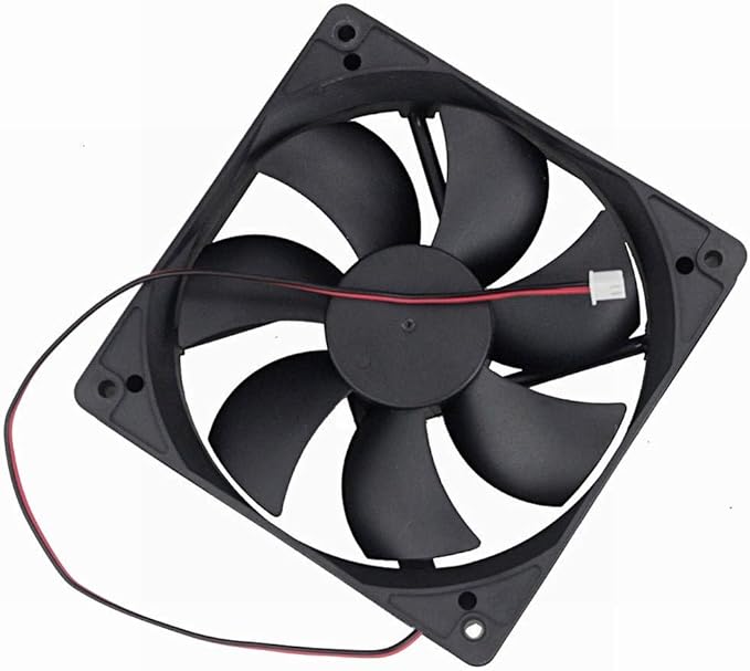 GDSTIME 120mm Case Fan, 12V Dc Brushless Cooling Fan 120mm x 25mm Dual ...