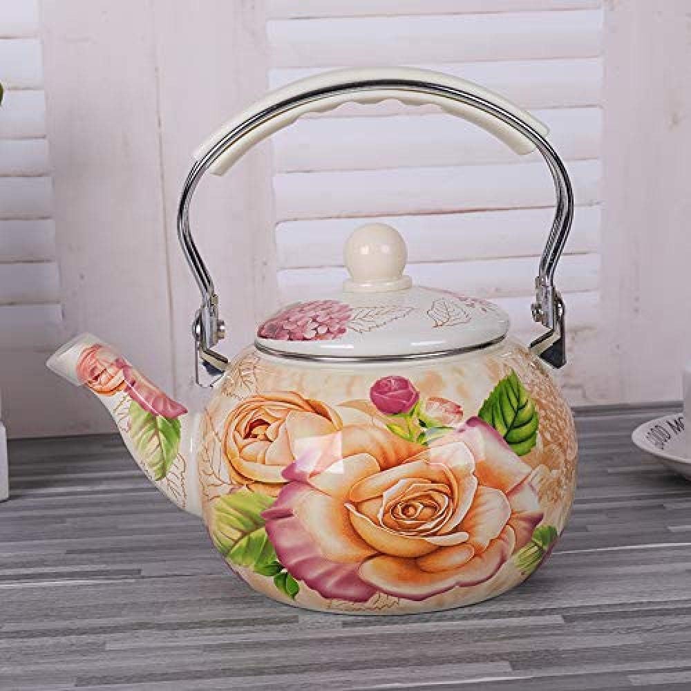 Tetera Juego de té Tetera esmaltada Teteras Teteras 2 5 Litros Esmalte ...