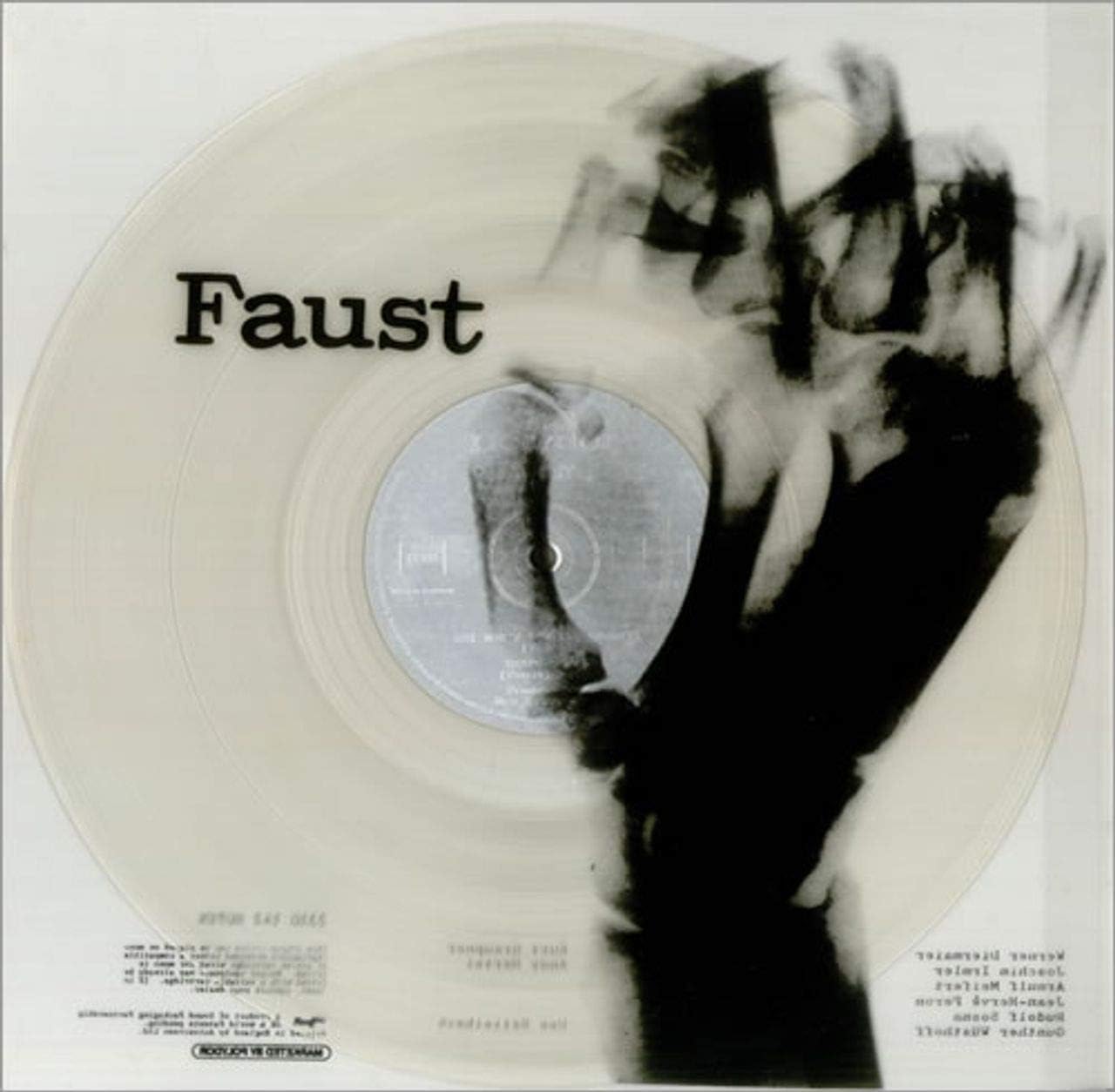 Faust - Clear Vinyl - EX: Amazon.co.uk: CDs & Vinyl