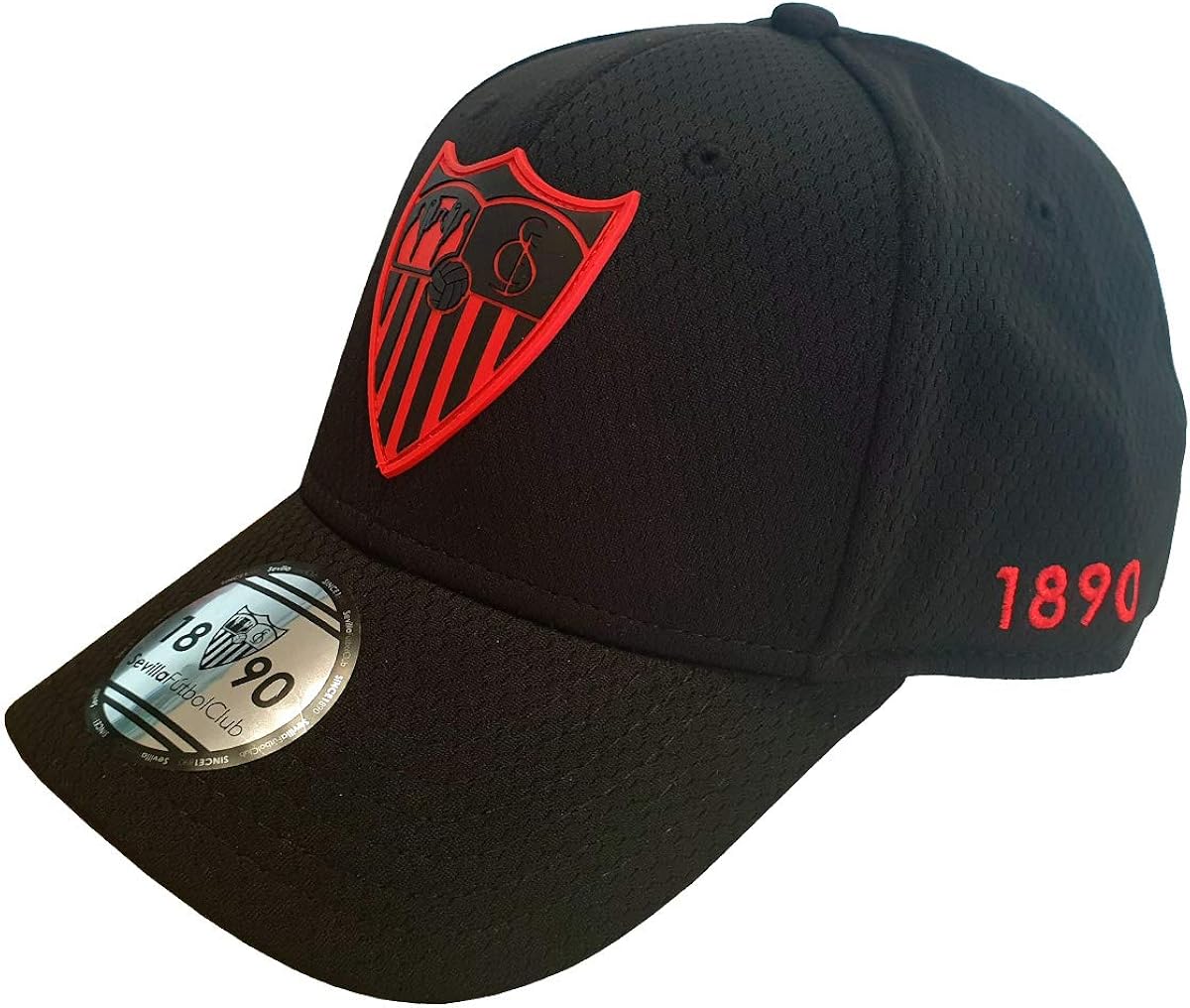 Sevilla CF Gorra Premium Negra Sevilla FC, Unisex Adulto, Talla Unica ...