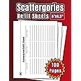 Amazon.com: Scattergories Score Sheets | 5"x6.5" Refill and Replacement ...