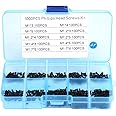 1000Pcs Self Tapping Screws M1 M1.2 M1.4 M1.7 Stainless Steel Small Phillips Rounded Head Screws ...