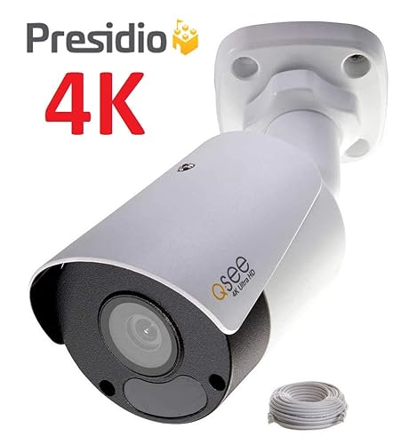 Q-See 4K 8MP Presidio Archer Bullet Camera with Color Night Vision ...