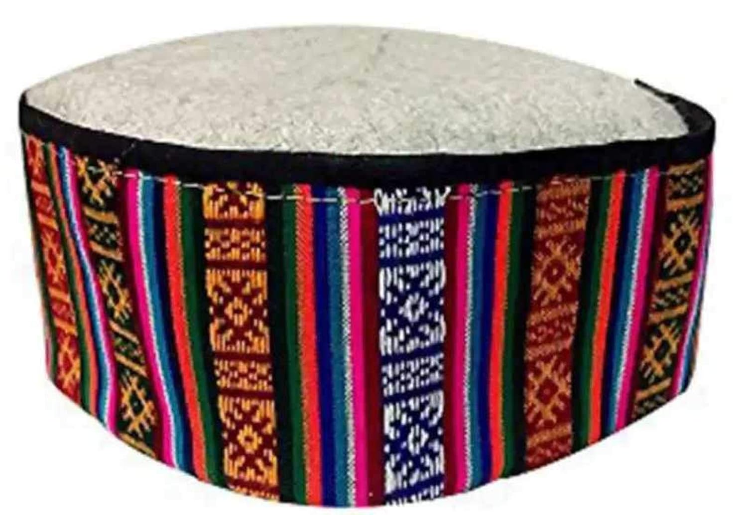 ARUNA KULLU HANDLOOM Cap Unisex Woollen Himachal Cap Basic Multicolor ...